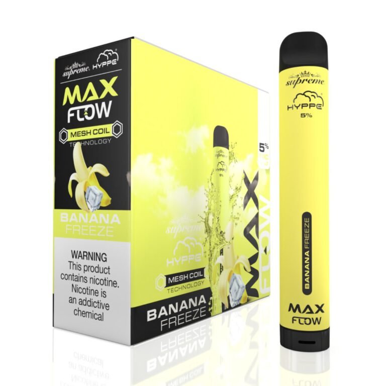 Hyppe Max Flow Mighty Mint Disposable Vape - Hyppe max flow